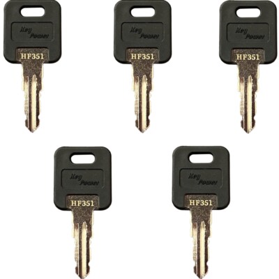 (5 Keys) Fastec FIC Keys HF301~HF351 RV Trailer - CF EF HF Are The Same ...