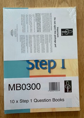 MBTI Step 1 Question Books English - pack of 10 | eBay