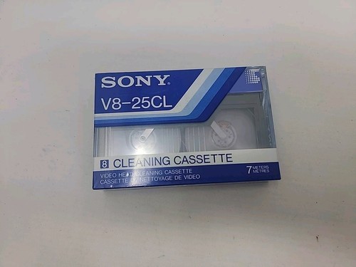 Sony V8-25CLD 8mm Hi8 Digital8 Camcorder Video Head Cleaning Cassette ...