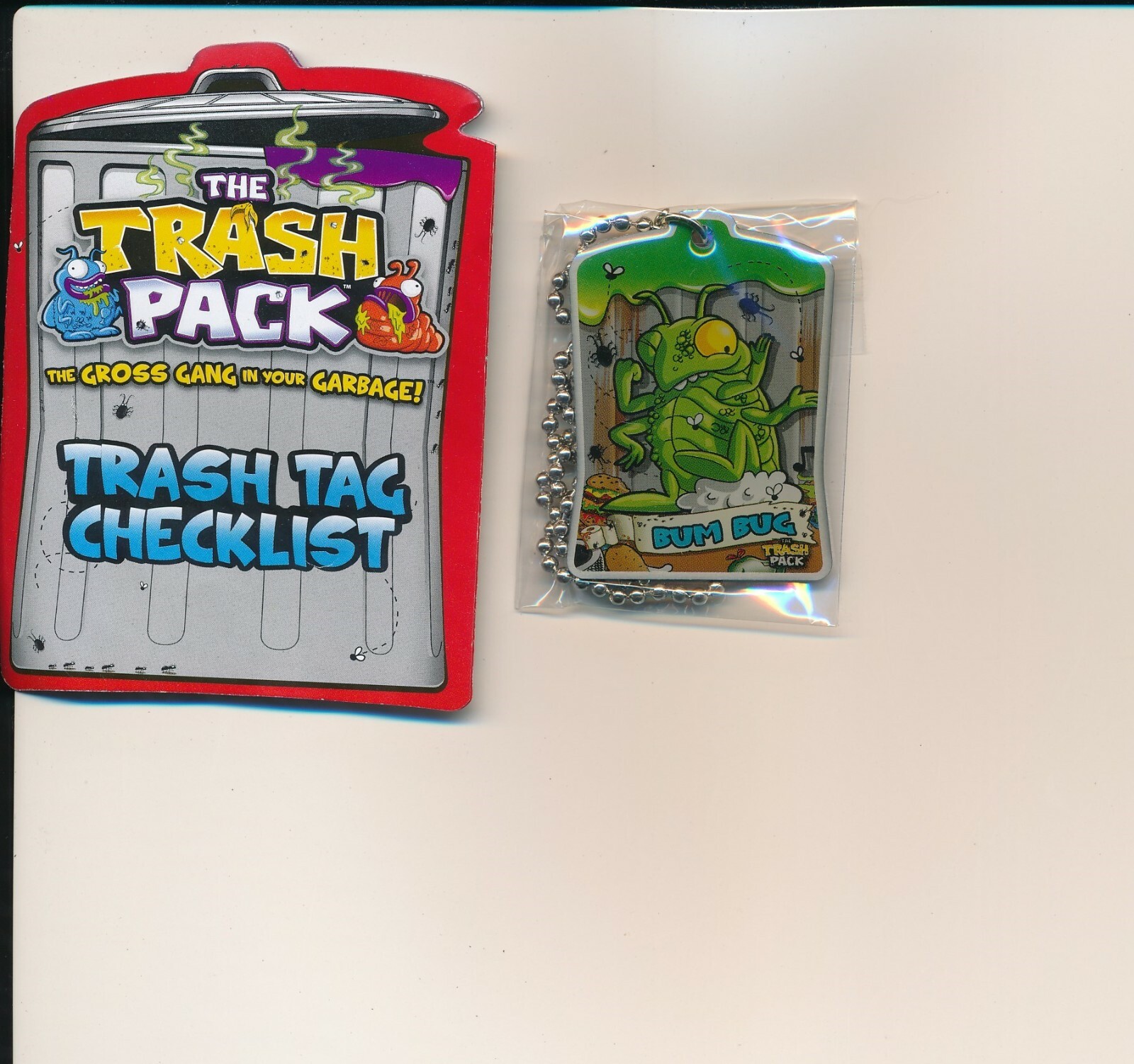 THE TRASH PACK TRASH TAG GROSS GANG IN YOUR GARBAGE SINGLE #20 BUM BUG ...