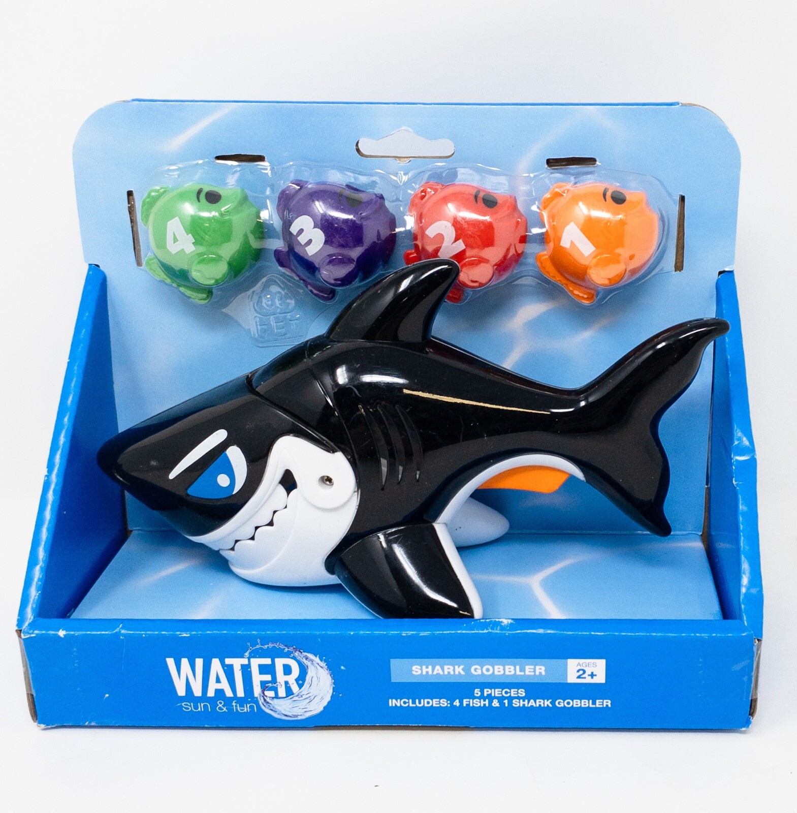 WATER FUN & SUN 5-Piece Shock Gobbler Pool & Bath Tub Toy Set | eBay