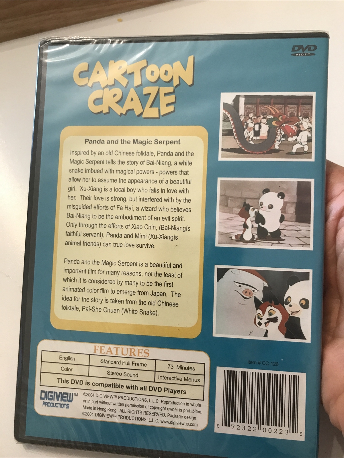 Cartoon Craze: Presents PANDA AND THE MAGIC SERPENT Classic Animation ...