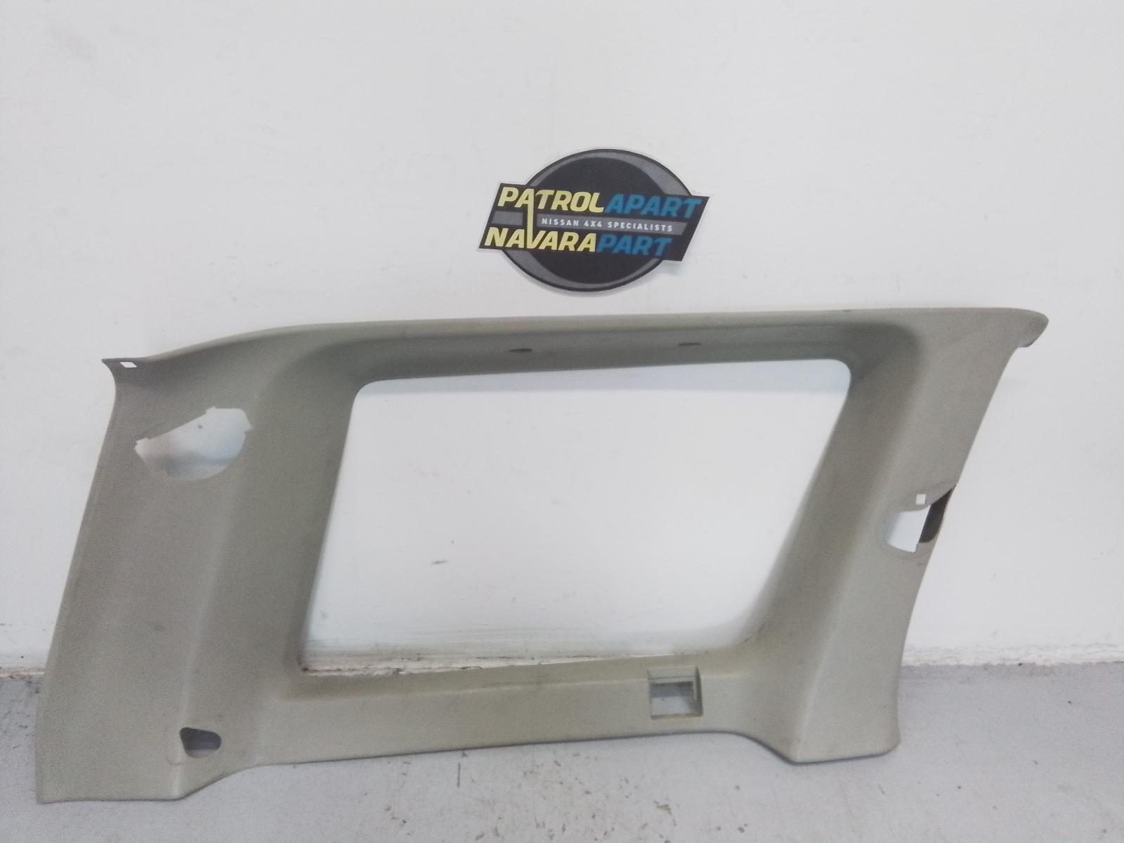 NISSAN PATROL GU 12/97-04/17 UPPER LEFT CARGO TRIM G TRIM NO AIR 5708 ...