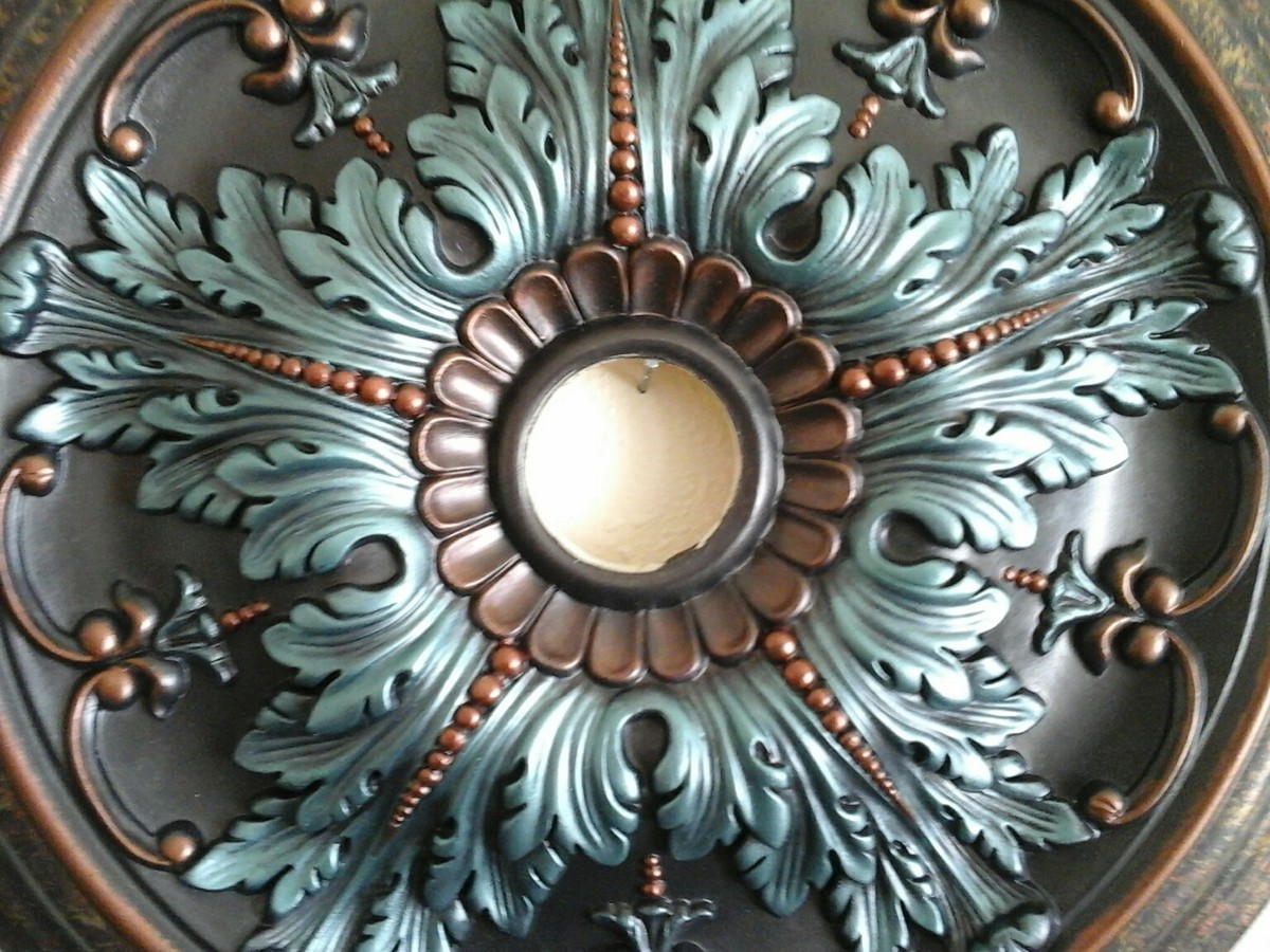 How To Paint Ceiling Rosettes | Shelly Lighting