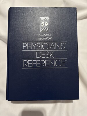 Books Physicians Desk Reference 2005 Pdr 59 Edition | eBay