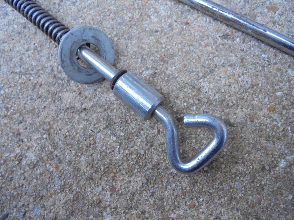 VINTAGE SLINGERLAND 804 FLAT BASE HI HAT STAND-COMPLETE PULL ROD ...