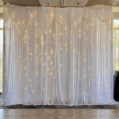 3M Large Wedding Arch Stand Backdrop Curtain for Special Event Theme ...
