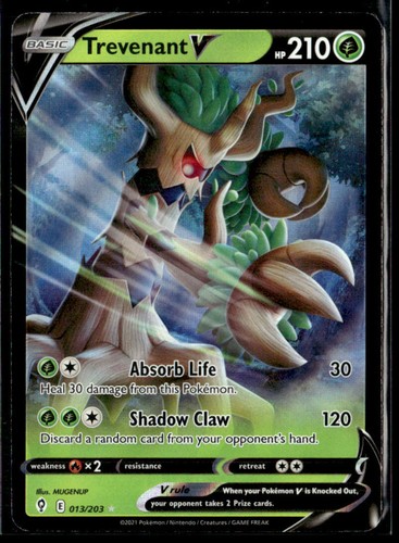 SWSH07: Evolving Skies #013/203 Trevenant V | eBay