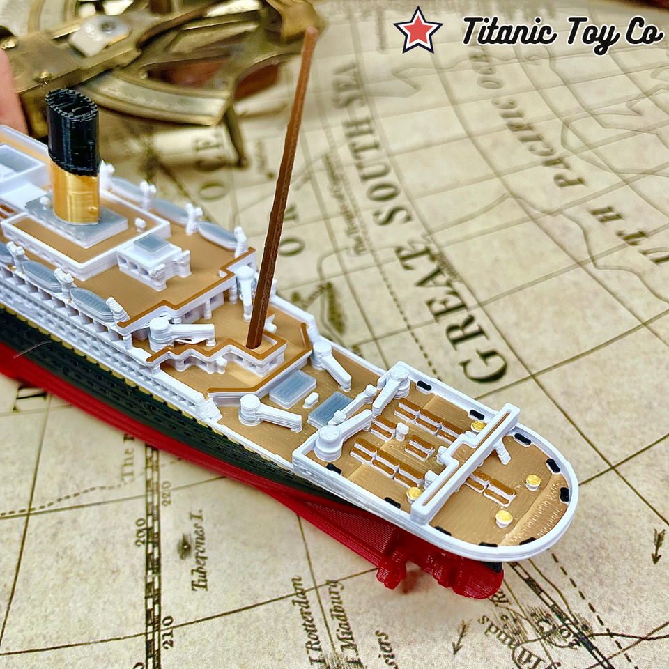Full Color RMS Titanic Model 12", Titanic Toy For Kids, Titanic Cake ...
