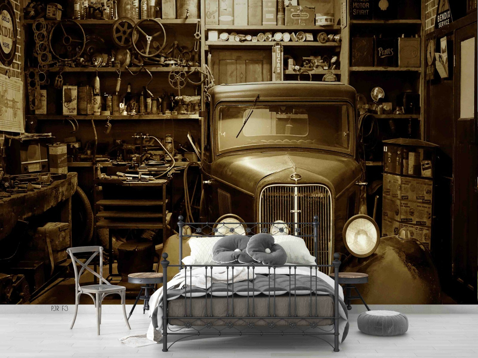 3D Auto Repair Shop Wallpaper Wall Murals Removable Wallpaper 314 | eBay