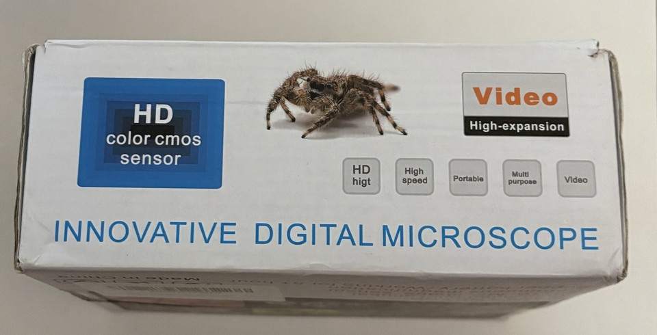 Digital HD High Definition Microscope. 10MP 4.3in HD 1000X ...