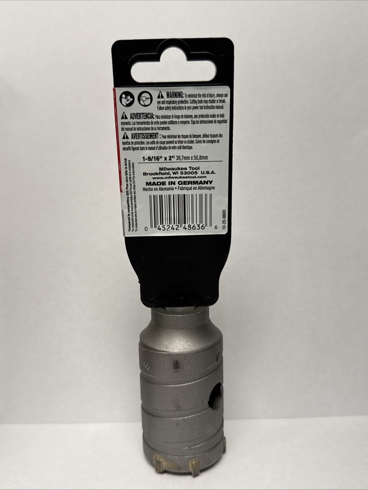 Milwaukee 48-20-5215 1-9/16" SDS-PLUS Core Bit | eBay