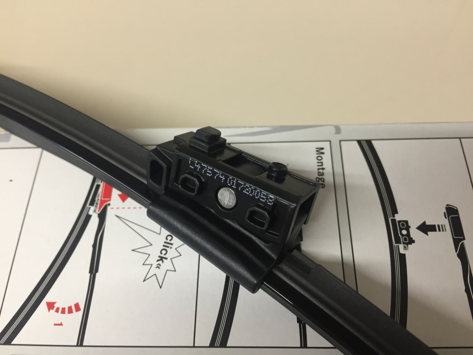 Original Mercedes Wischerblätter WET WIPER SYSTEM für Sprinter 907 /910 ...