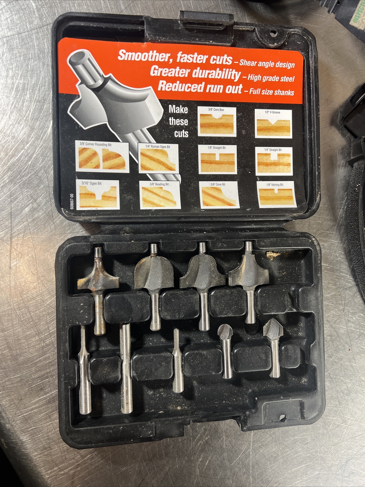 Ryobi Router R161 Used On A Craftsman Table Saw Series 315. 315.228390 ...