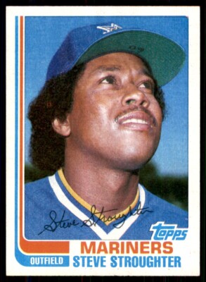 1982 Topps Traded Steve Stroughter Seattle Mariners #114T | eBay