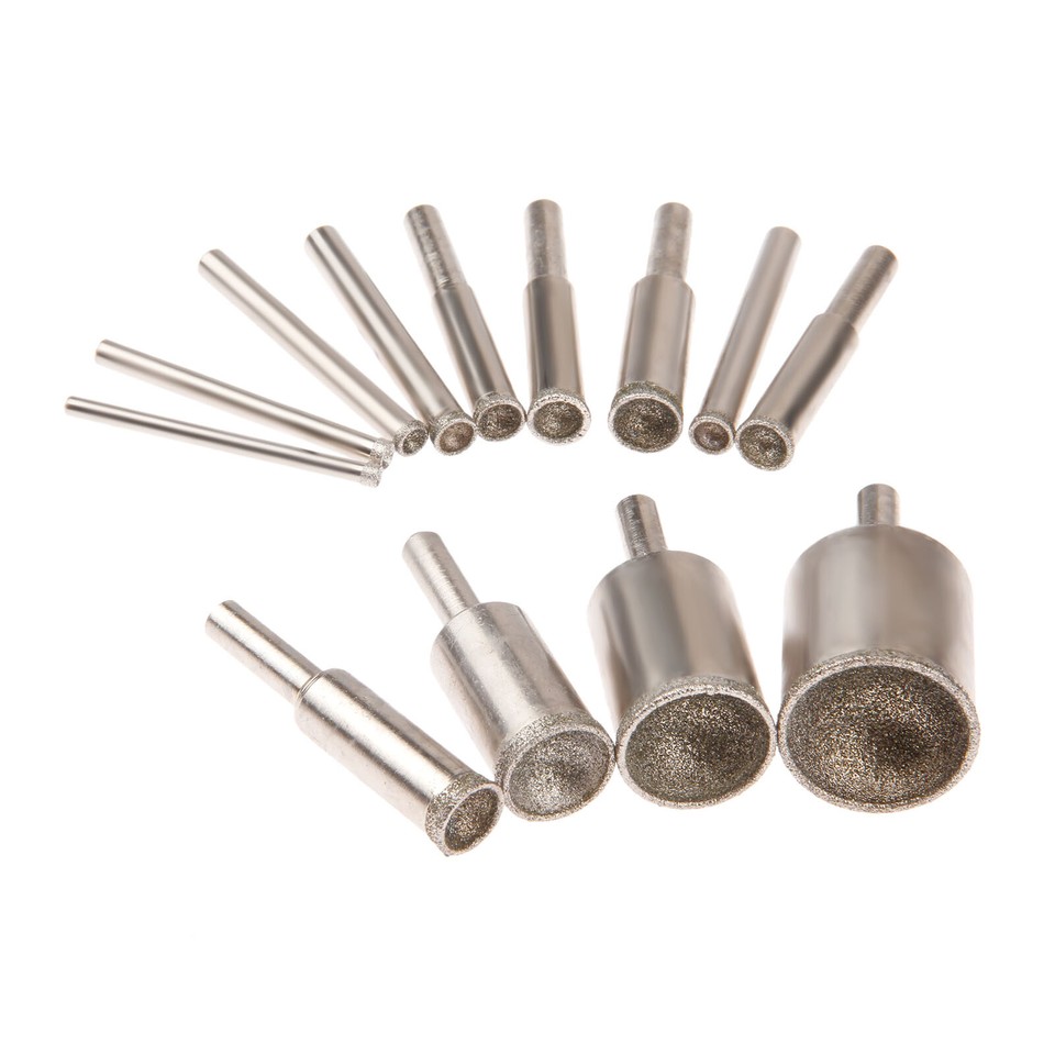 3-25mm 80# Grit Spherical Concave Head Abrasive Grinding Forming Jade ...