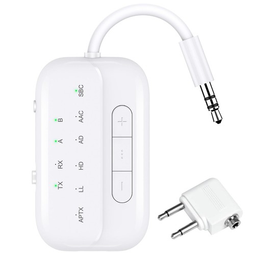 2025 Upgraded Pro Bluetooth 5.4 Transmitter Receiver2-in-1 Airplane Wireless ... | eBay
