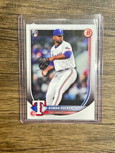 2025 Bowman Kumar Rocker Rookie Card #80 (RC) Rangers | eBay