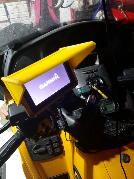 Compatible Garmin Zumo 660 Sun Shade Visor Screen Motorbike Sat Nav | eBay