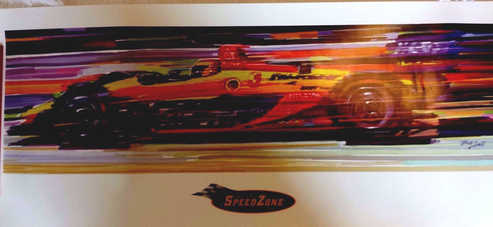 Original Malibu Speed Zone Poster (36"x15.5") | eBay