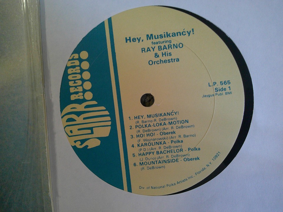 STARR LP RECORD/RAY BARNO/HEY MUSIKANC'Y NR MINT POLKA | eBay