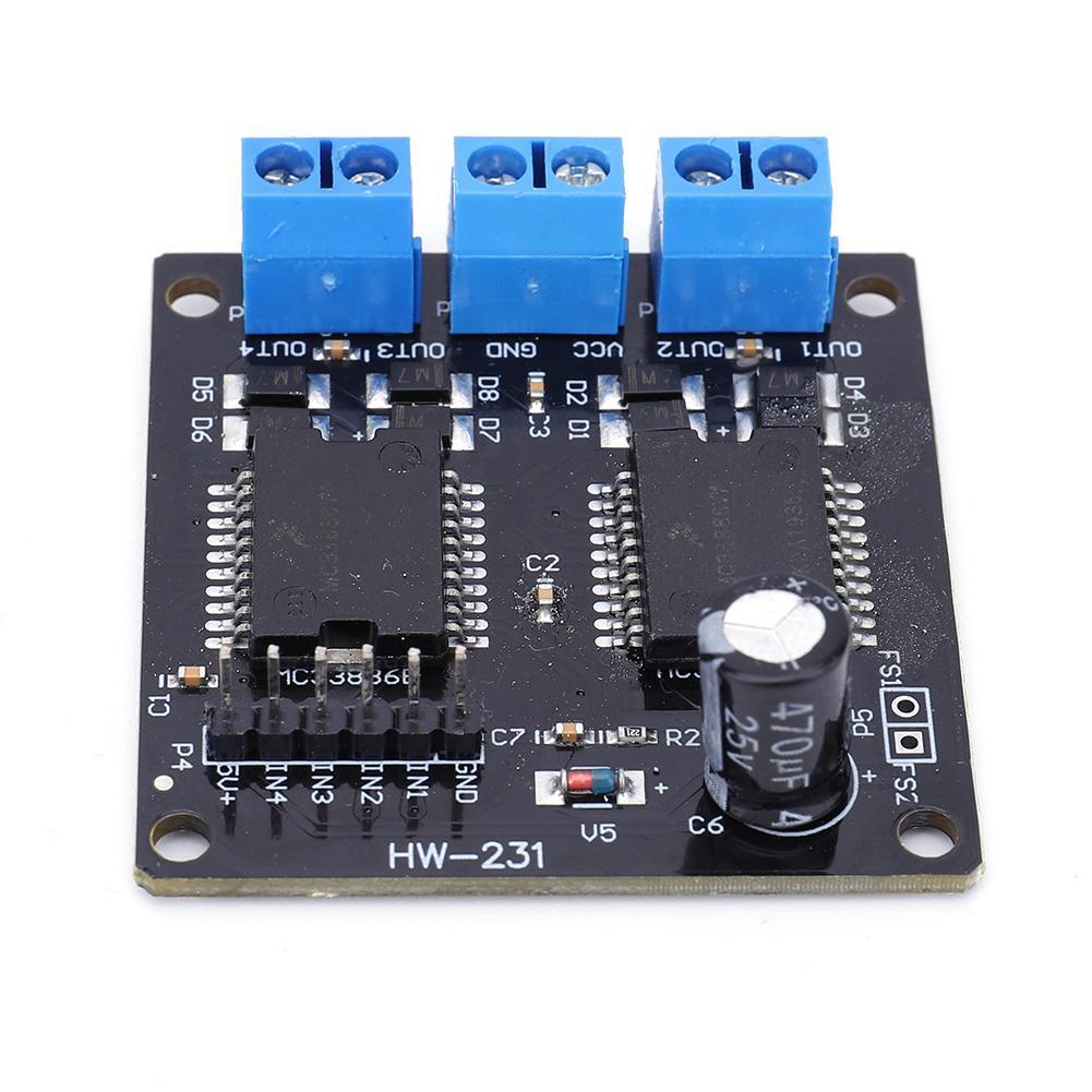 MC33886 Motor Stepper Driver 6.5V-24V 4-Way Output Robot Smart Car ...