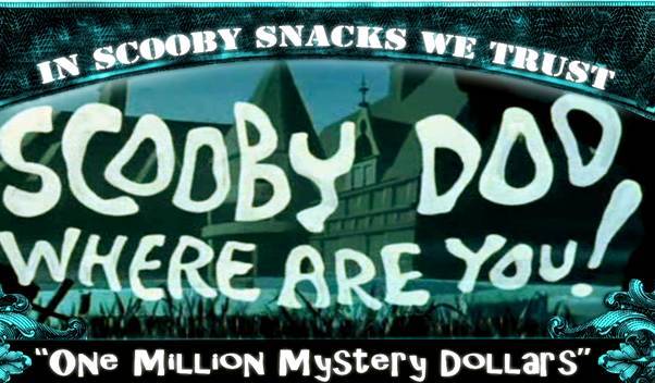 Scooby Doo Million Dollar Bill Play Funny Money Novelty Note + FREE ...
