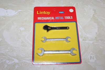 NOS, LINTOY 4501 MECHANICAL METAL TOYS WRENCH'S | eBay