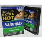 2 Box Salonpas Extra Hot Patch Relief Muscle Pain Sprain Sore Back ...