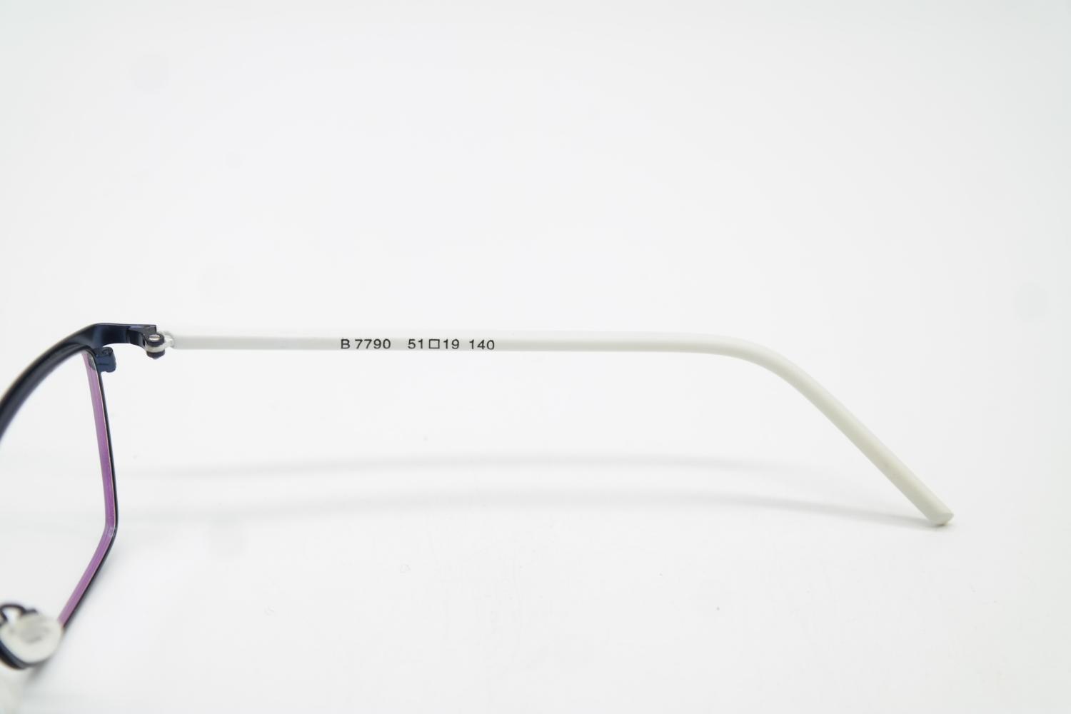 Glasses BASE EYEWEAR B 7790 Blue White Oval Frames Eyeglasses New | eBay