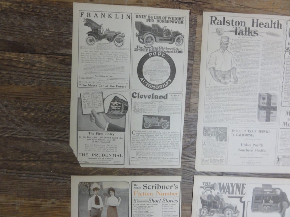 Antique Lot of 6 Colliers Weekly Jessie Willcox Smith 1905 Magazine ...
