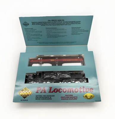 Proto 2000 HO #290 GM&O #21662 PA Diesel Locomotive With Mars Light | eBay