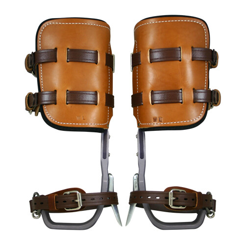 CLIMB RIGHT ARBORIST ALUMINUM TREE CLIMBING SET WITH WEAVER PADS ...