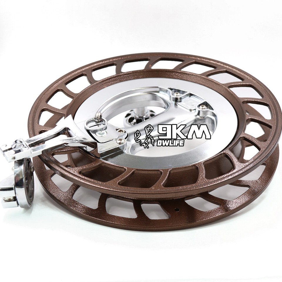 11 Inch Large Kite Reel With Brake Ratchet Lock ABS & Metal Kite Line ...