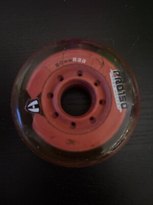 Hyper Pro150 Rollerblade Hockey Wheels Red 80MM Size 83A Softness | eBay