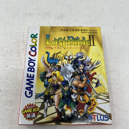 LAST BIBLE II 2 Megami Tensei Gaiden Gameboy Color Nintendo Atlus | eBay