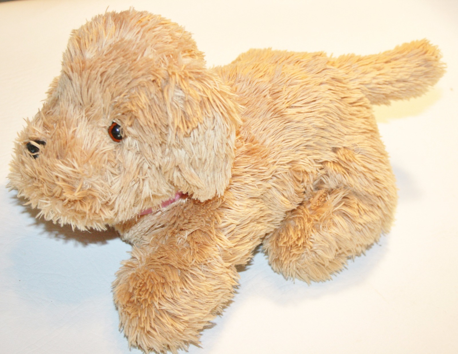 Plush Barbie Golden Retriever Dog Stuffed Mattel 2005 Barks Interactive ...