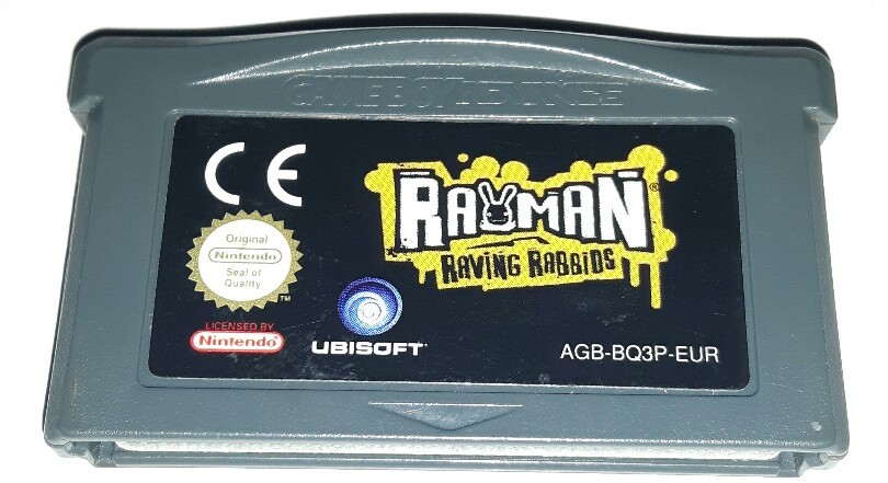 Rayman Raving Rabbids Nintendo DS Lite Jeu Boy Advance Jeu Enfants Bébé ...