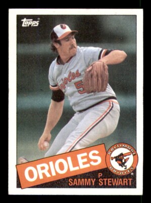 1985 Topps Baseball #469 Sammy Stewart NM or Better *aa1 | eBay