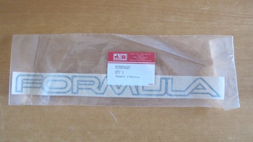 Original NOS Holden VN Commodore FORMULA Transfer/Decal - Part no ...
