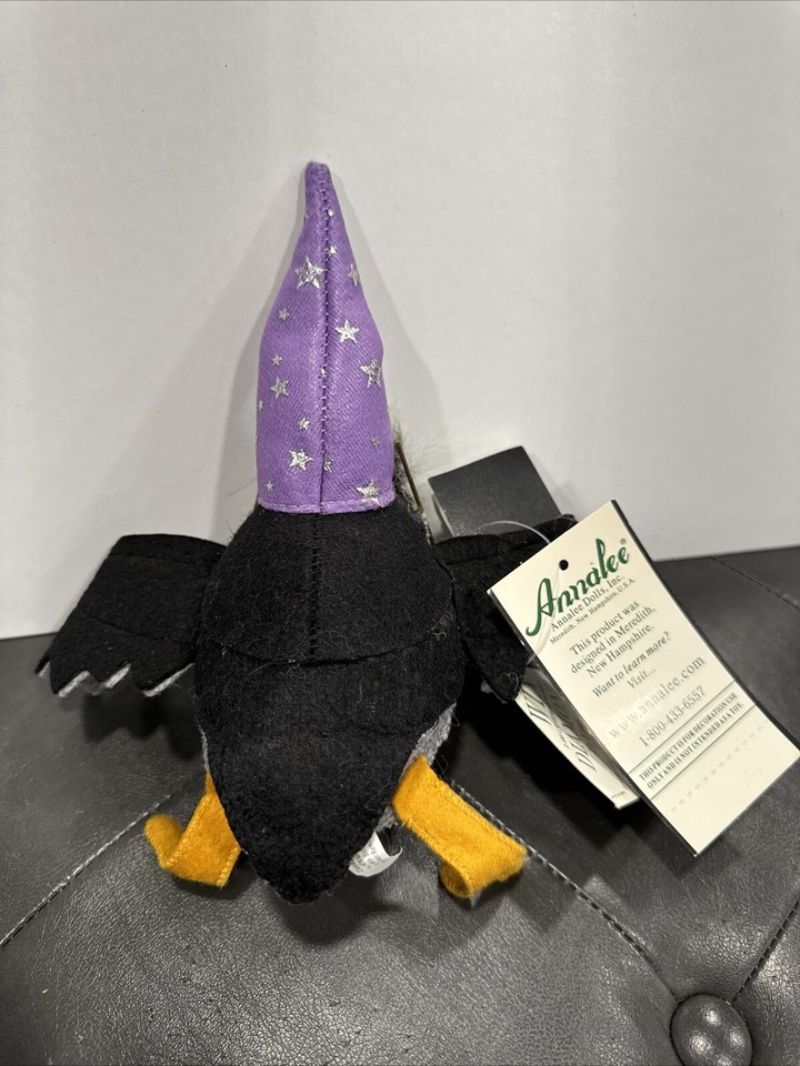 New Annalee Owl Wizard Magic Spells Book 6.5" Merlin Witch C7 | eBay