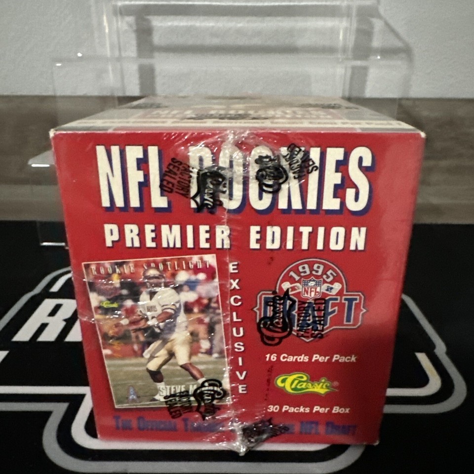 1995 CLASSIC NFL FOOTBALL DRAFT PICKS ROOKIES PREMIER EDITION SEALED ...