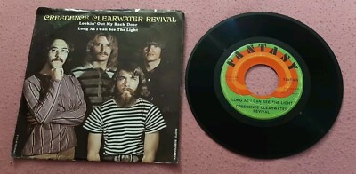 Creedence Clearwater Revival CCR 45 Lookin' Out My Back Door / Long As ...