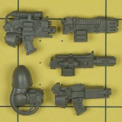 Warhammer 40K Space Marines Deathwatch Kill Team Bolter & Combi Weapon ...