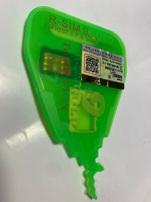 NEW UNLOCK SIM CARD R-SIM 9 GOLD for iPhone 4S 5 5S 5C all iOS6 & iOS ...