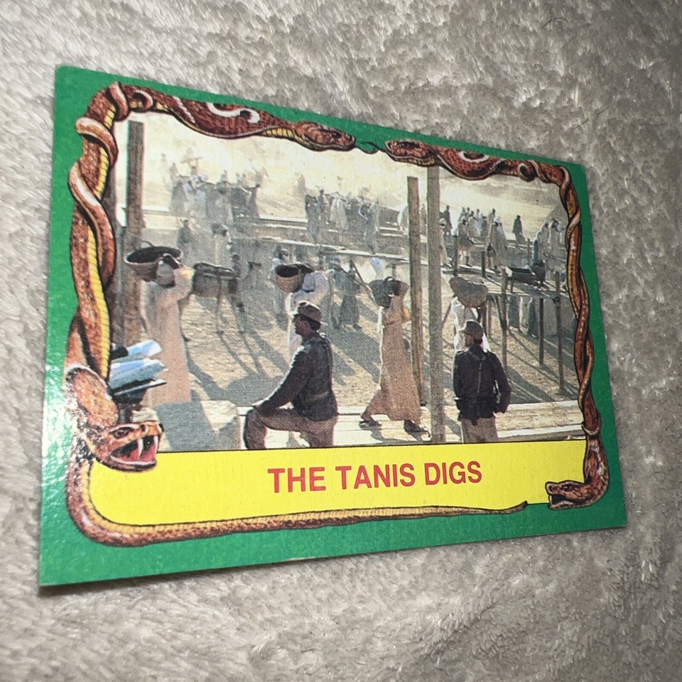 1981 Topps RAIDERS OF THE LOST ARK Set THE TANIS DIGS #42 | eBay