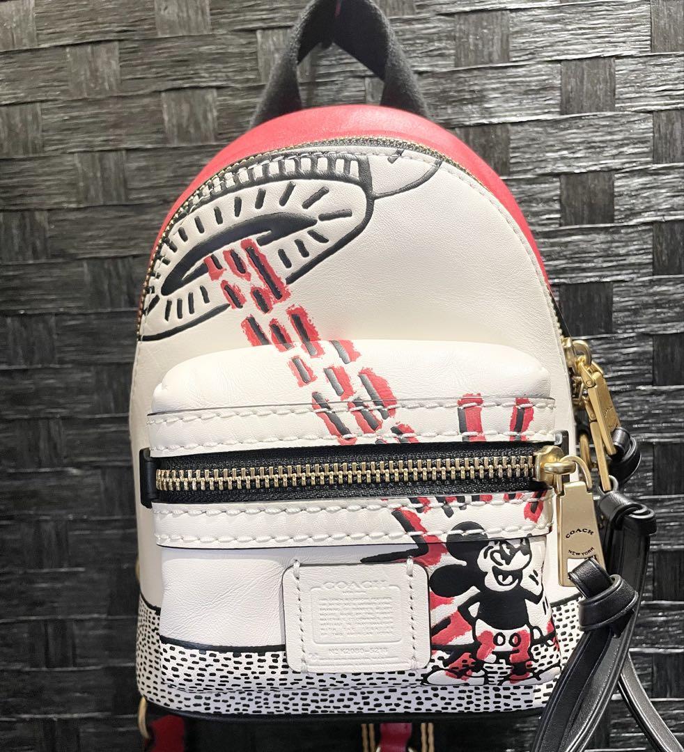 COACH x Disney Collaboration Mickey Mouse Sholder Bag… - Gem