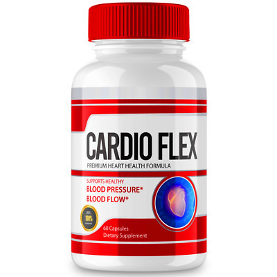 Cardio Flex, Cardio Flex Formula for Heart Health & Blood Pressure (60 ...