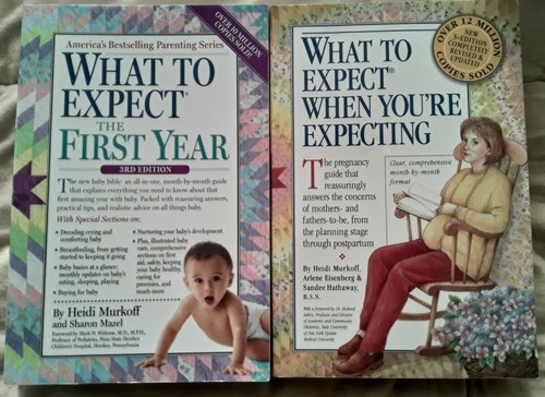 What to Expect When You're Expecting & What to Expect the First Year ...