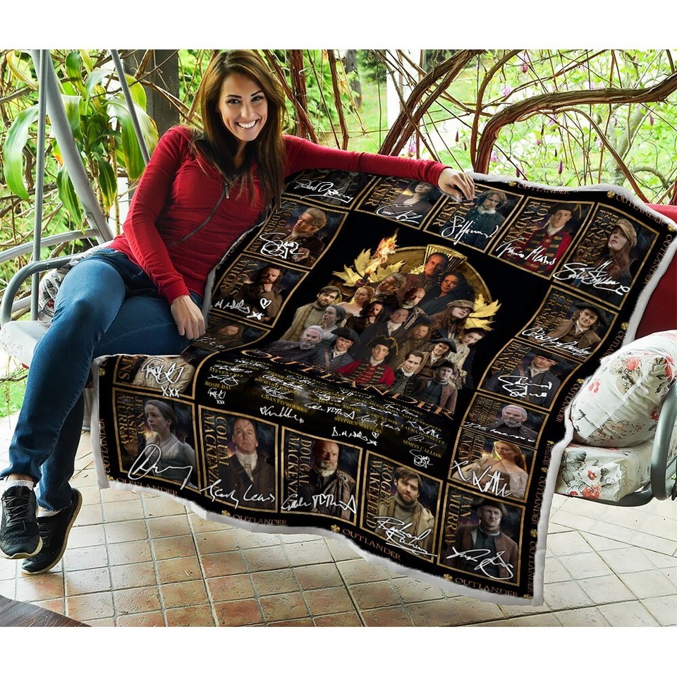 Outlander Quilt, Outlander TV Series Quilt Blanket Jamie Fraser Super ...